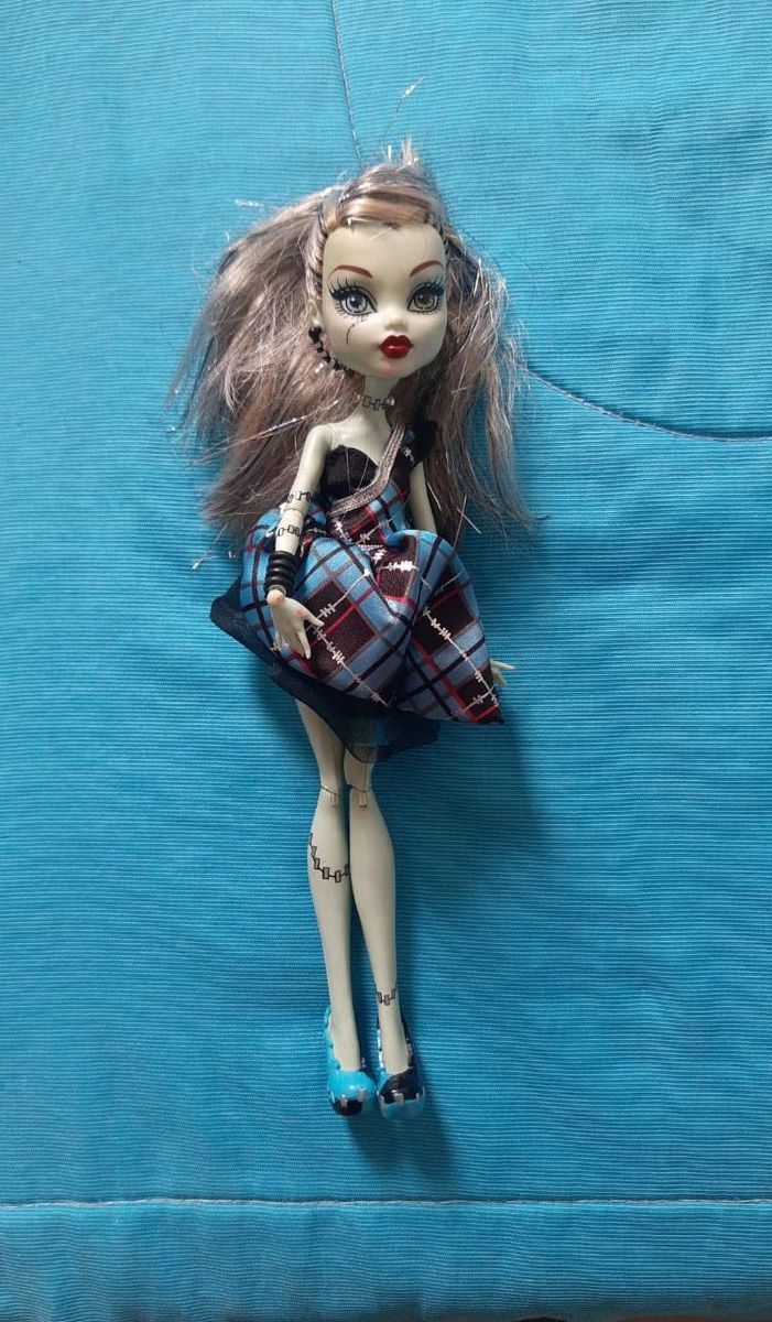 Boneca Monster High Original - Frankenstein | Brinquedo Ri Happy Usado ...
