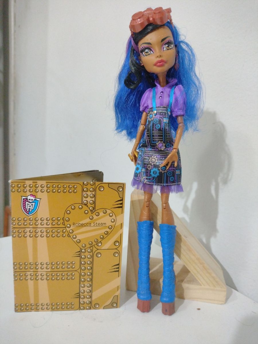 Boneca Monster High Robecca Steam | Brinquedo Mattel Usado 76968056 ...