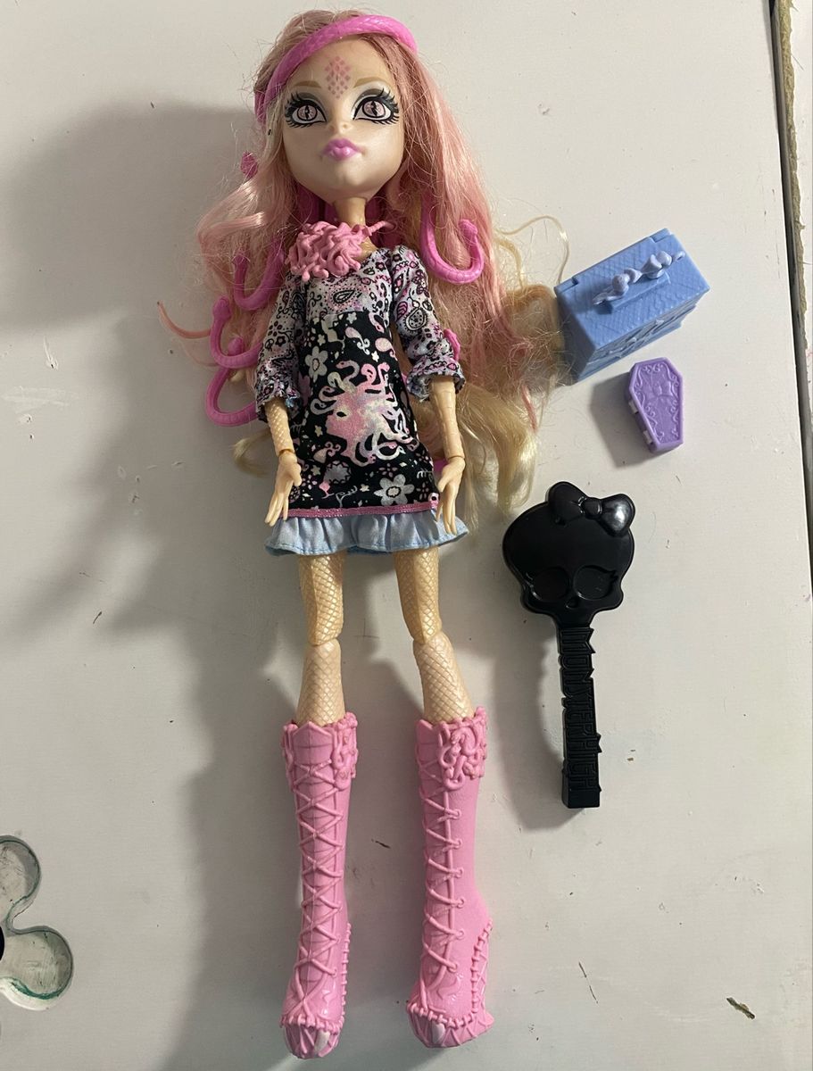 Boneca Monster High Viperine Gorgon | Brinquedo para Bebês Importada ... Boneca Monster High Viperine Gorgon | Brinquedo para Bebês Importada ...