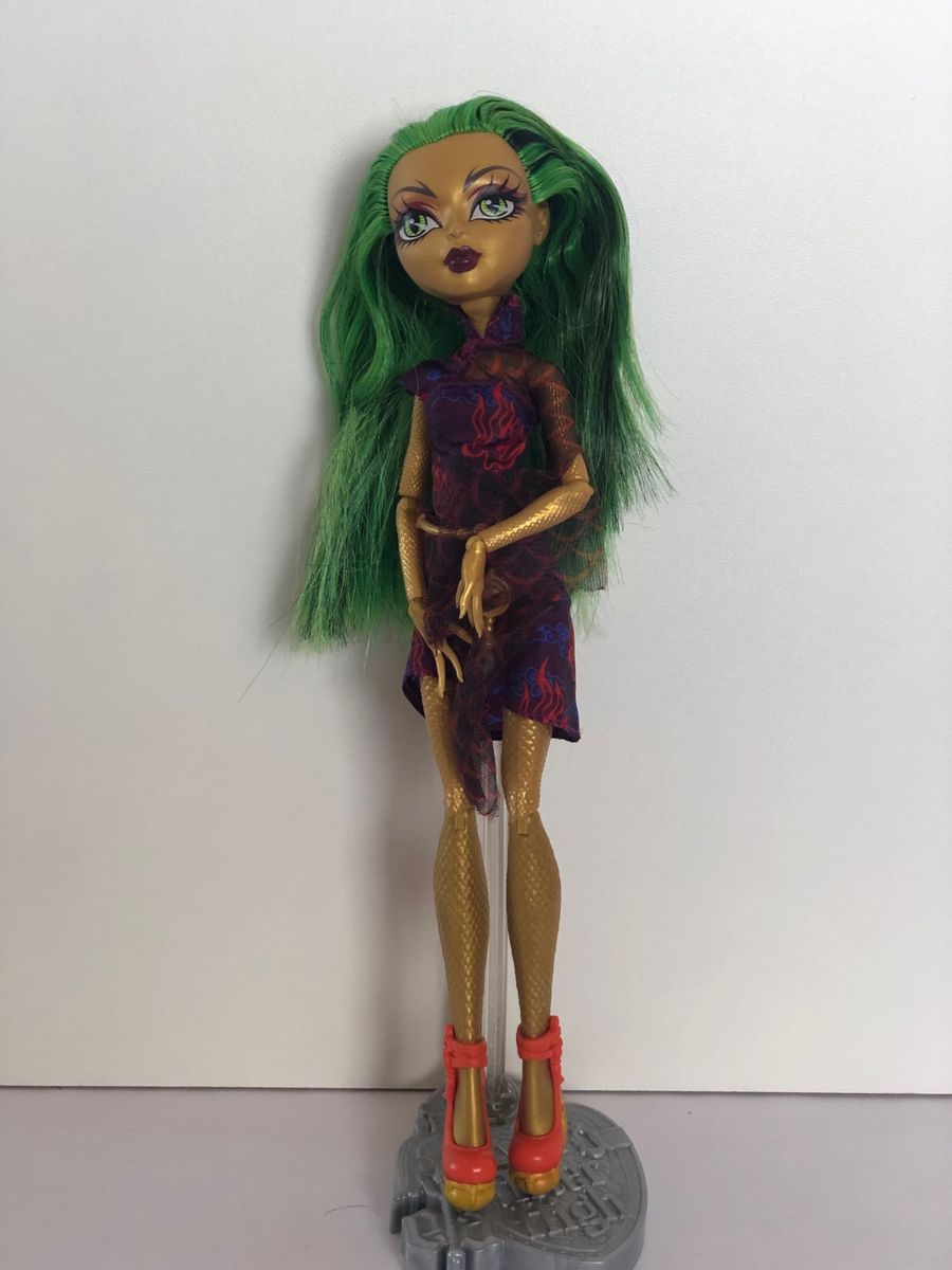 Boneca Monster Higy Jinafire: Básica Scaris - Impecável | Brinquedo ...