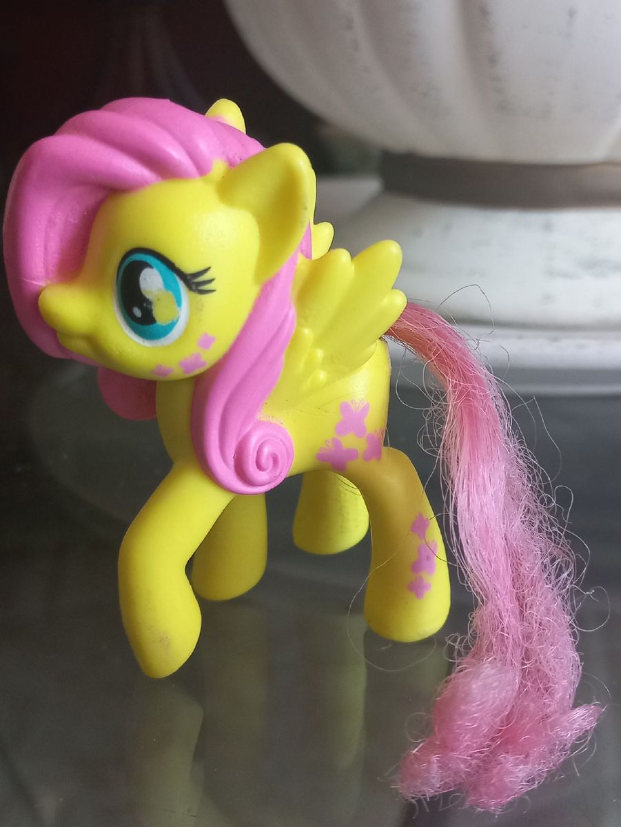 Boneca My Little Pony (amarela) Fluttershy Hasbro | Brinquedo Hasbro Usado 75482308 | enjoei
