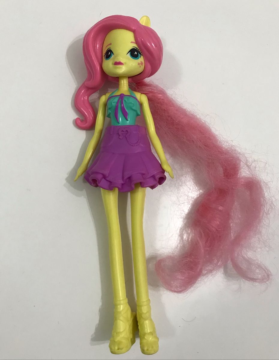Boneca My Little Pony Equestria Girls - Fluttershy - Hasbro | Brinquedo Hasbro Usado 39593799 ...
