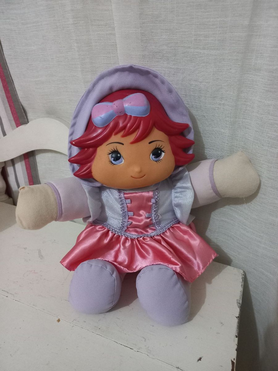 Boneca Pelúcia Moranguinho | Brinquedo Moranguinho Usado 63989746 | enjoei