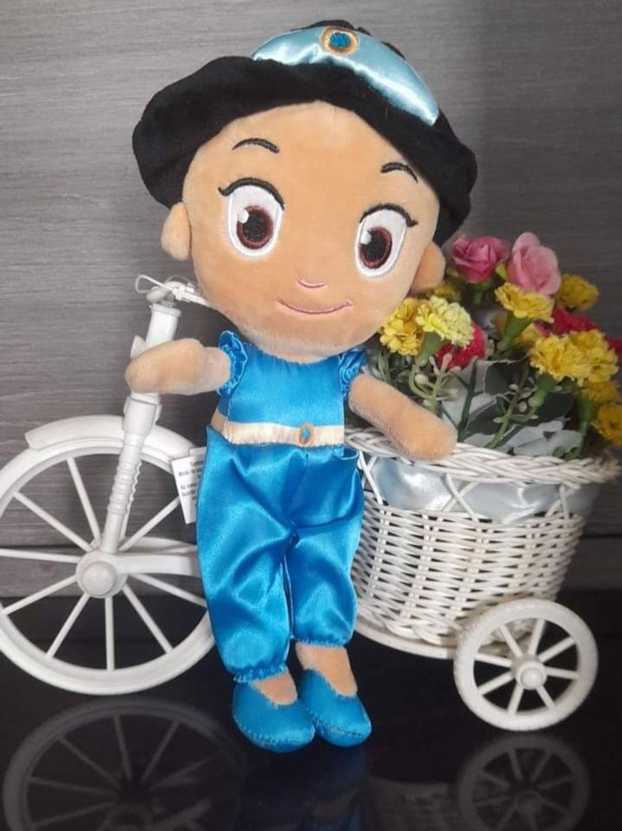 Boneca Pelúcia Princesa Jasmine Desenho Aladdin Original Disney ...