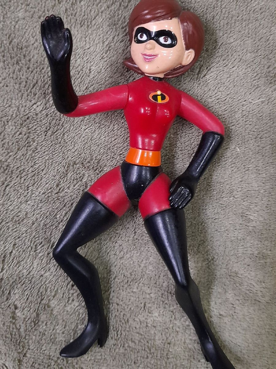Boneca Sra Incrível Mulher Elástica Mac Donalds | Brinquedo Mac Donalds ...