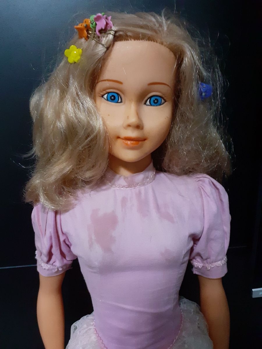 Boneca Stephany Princesa Original 1 Metro | Brinquedo Acalento Usado ...
