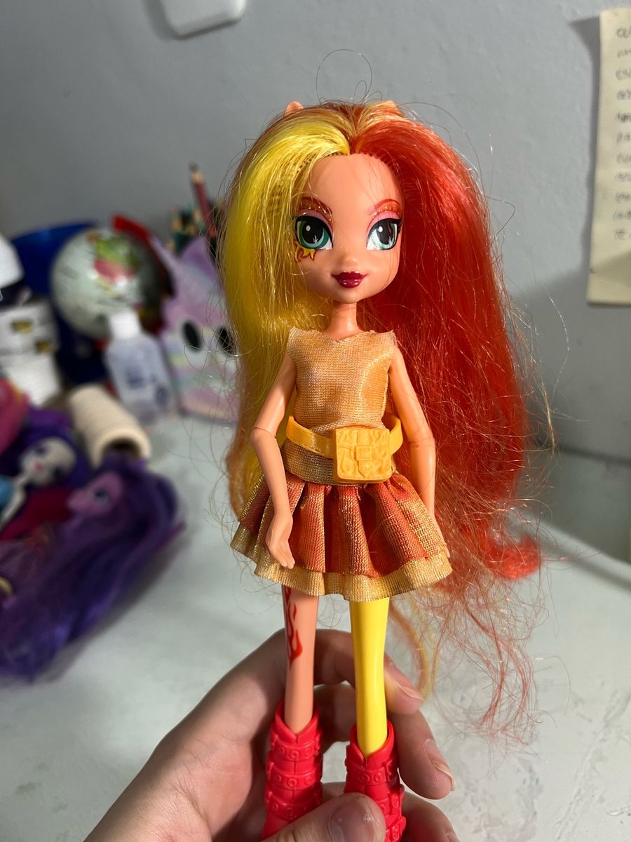 Boneca Sunset Shimmer - Equestria Girls | Brinquedo Usado 102465263 | enjoei