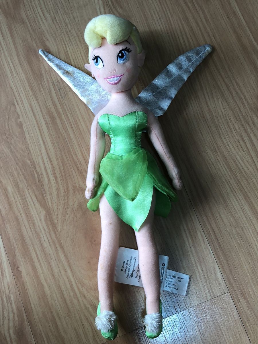 Boneca Tinker Bell Mix de Tecidos Disney Store | Brinquedo Disney Usado ...