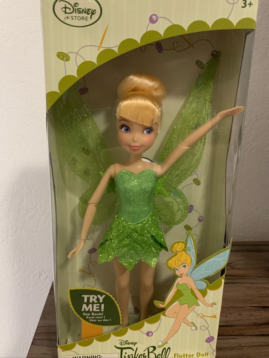 Boneca Tinker Bell Original Disney | Produto Feminino Disney Store ...