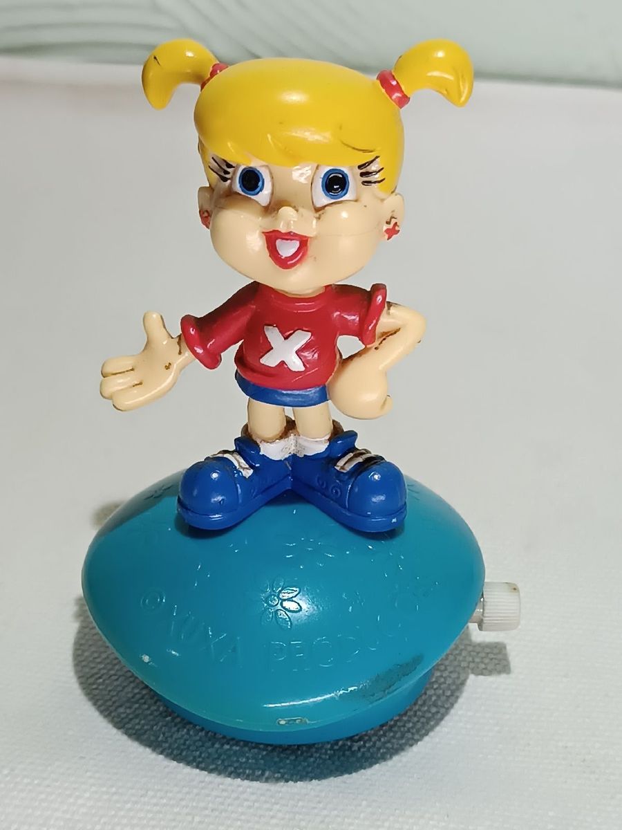 Boneca Xuxinha 06cm Anos 90 Visconti Colecionável com a Base Ver ...