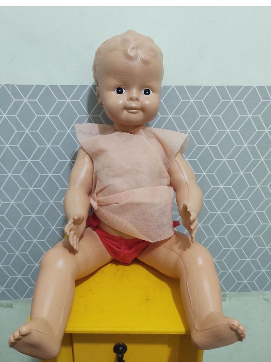 Bonecão Boneco Antigo 60cm Gigante Vintage Retrô | Produto Vintage e ...