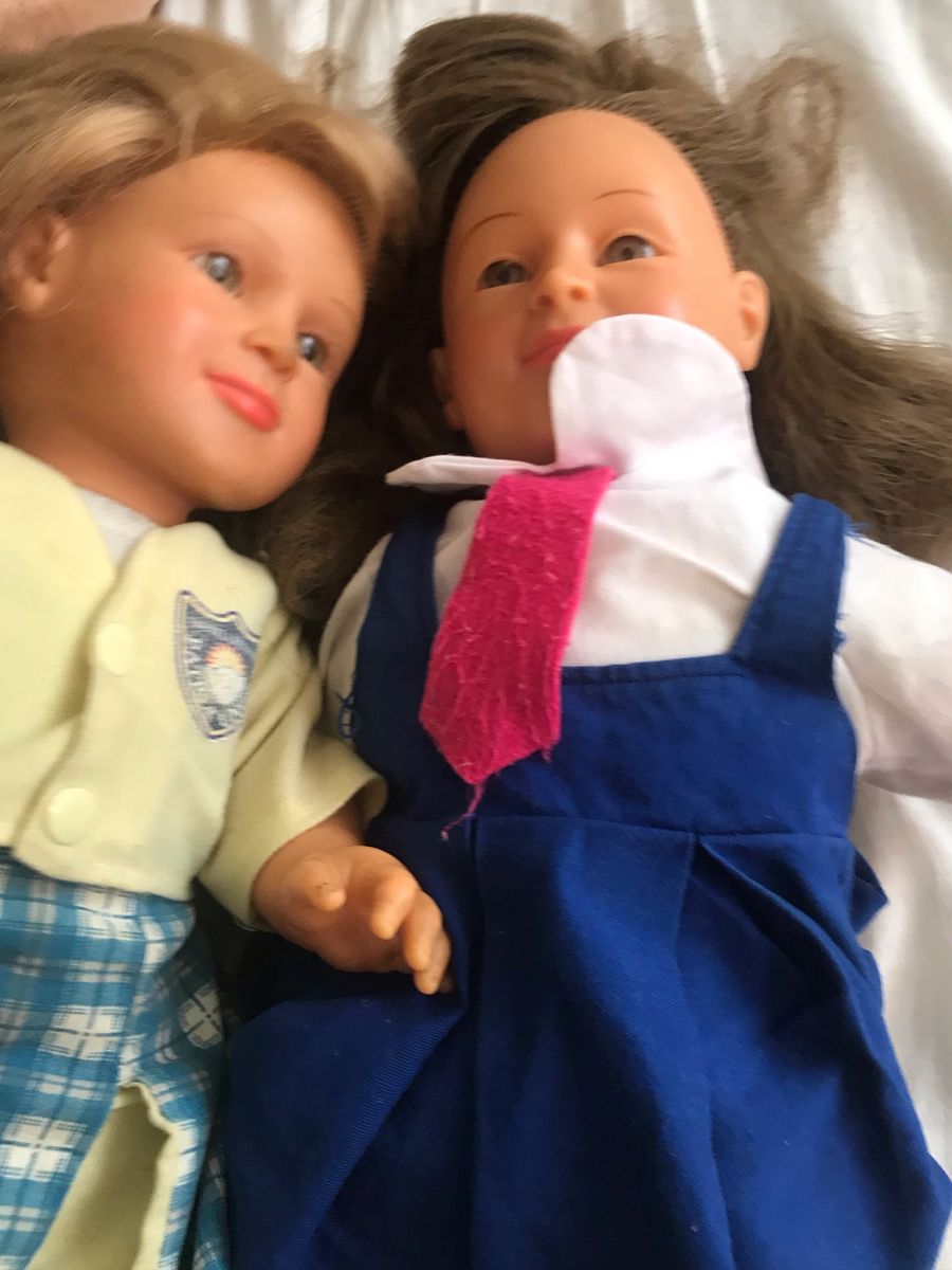 Bonecas Baby Brink Marisol e Dulce Maria | Brinquedo Baby Brink Usado ...