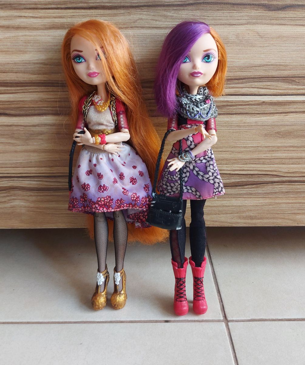 Bonecas Ever After High- Holly e Poppy | Brinquedo Mattel Usado ...