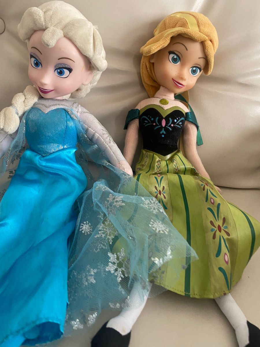Bonecas Frozen Disney Ana È Elza | Brinquedo Disney Usado 101717954 ...
