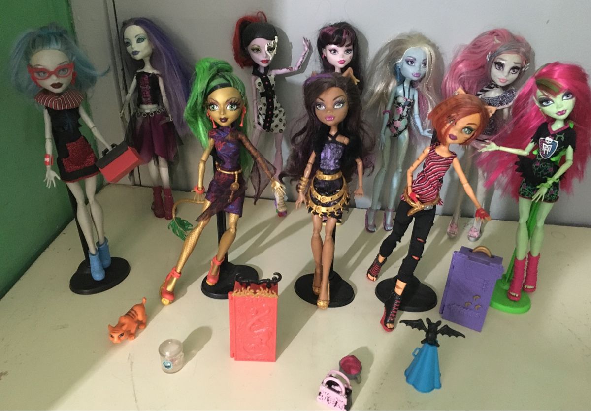 Bonecas Monster High Originais | Brinquedo Monster High Usado 40517321 ...