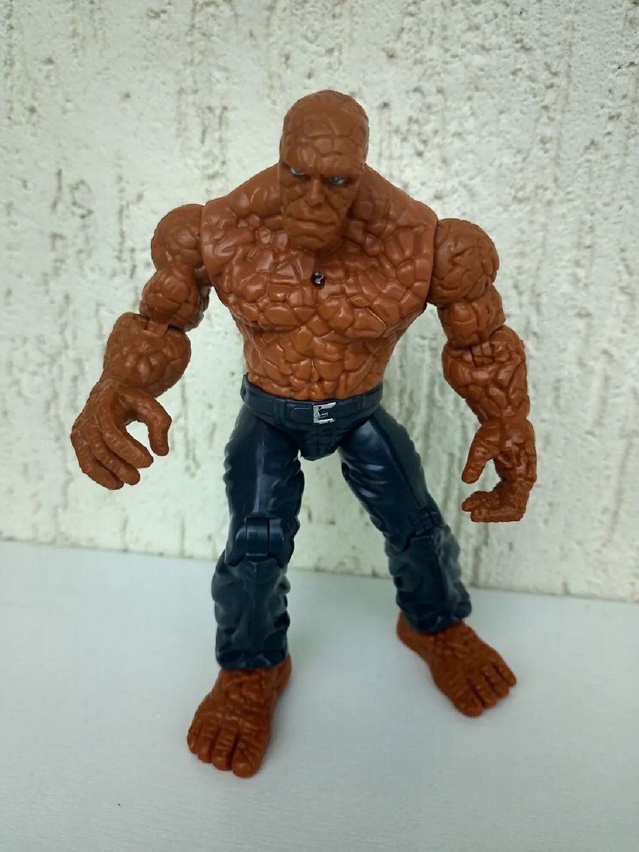 Boneco Quarteto Fantástico/ Coisa 15 Centímetros Articulados ...
