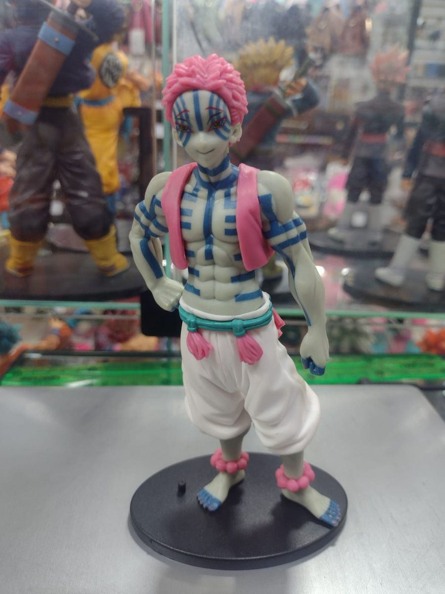 Boneco Action Figure Demon Slayer Lua Superior 3 Akaza | Produto ...