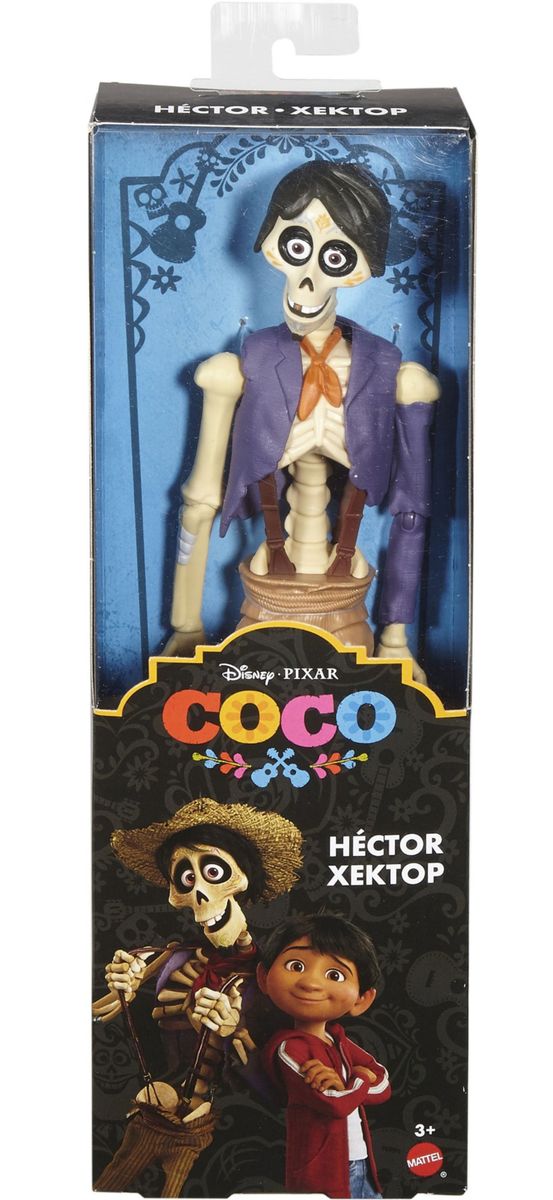 Boneco Action Figure Disney Filme Coco Hector Original | Brinquedo ...