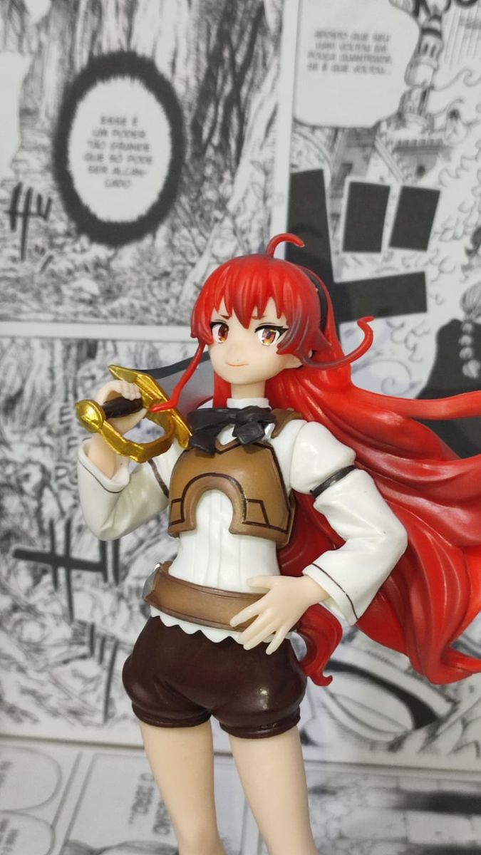 Boneco Action Figure Eris Boreas Greyrat Mushoku Tensei Colecionável ...