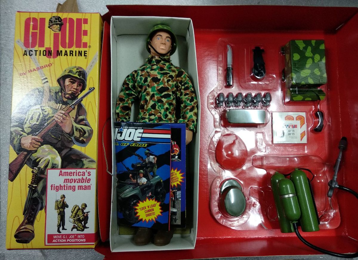 Boneco Action Marine 1/6 Gi Joe Anos 70 Falcon 32cm | Produto Vintage e ...