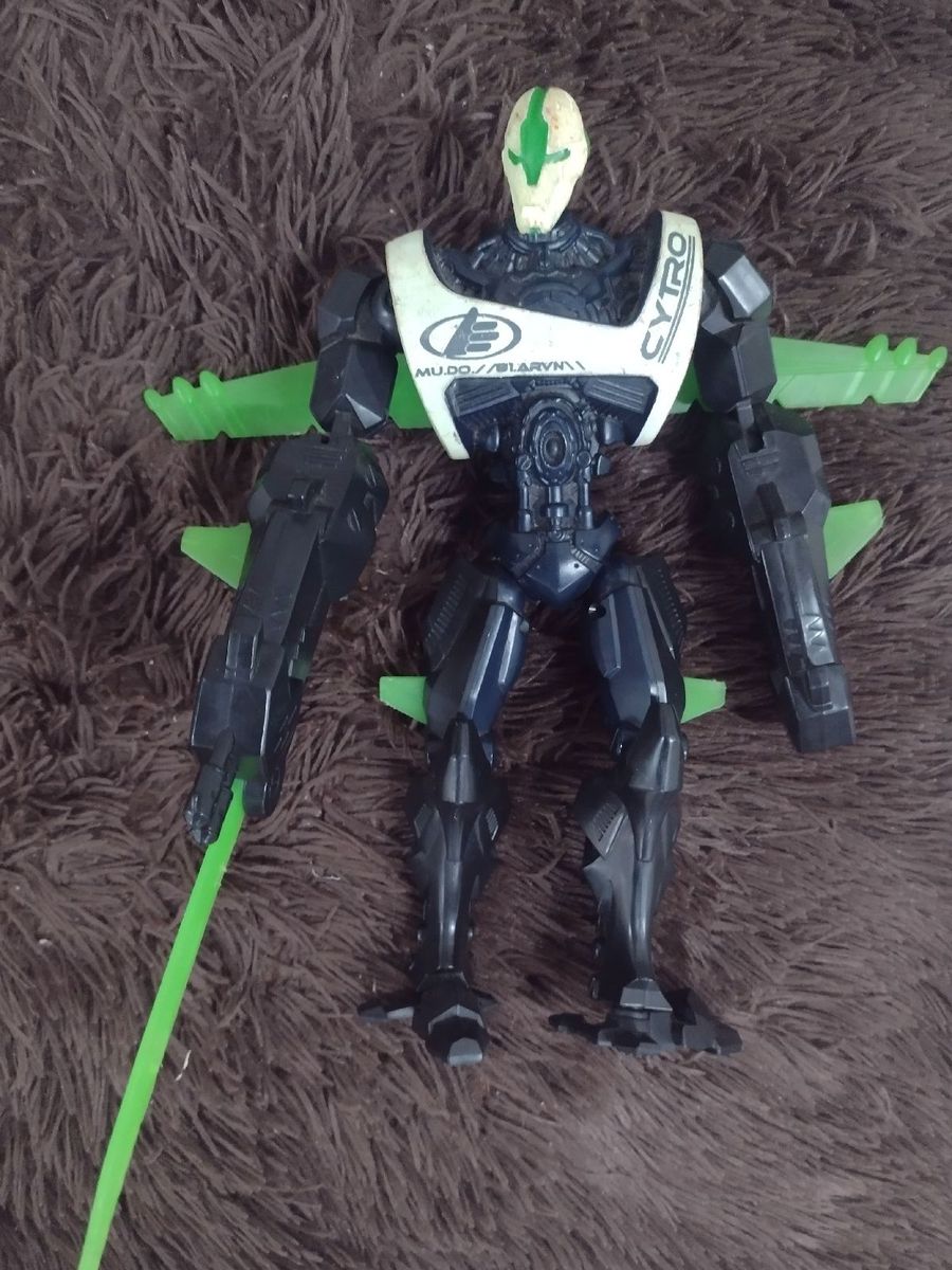Boneco Action Max Steel Cytro Voador Brilha No Escuro para Coleção ...