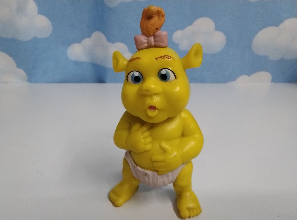 Boneco Antigo Bebe Felicia Filha do Shrek Promocional Colecionavel ...