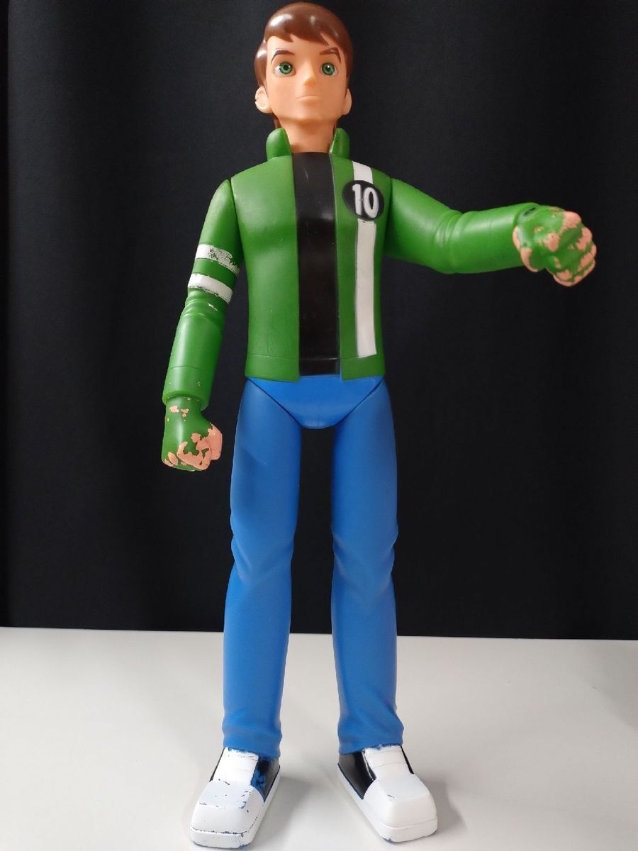 Boneco Antigo Ben 10 Cartoon Network Original Bandeirantes de 40 Cm ...