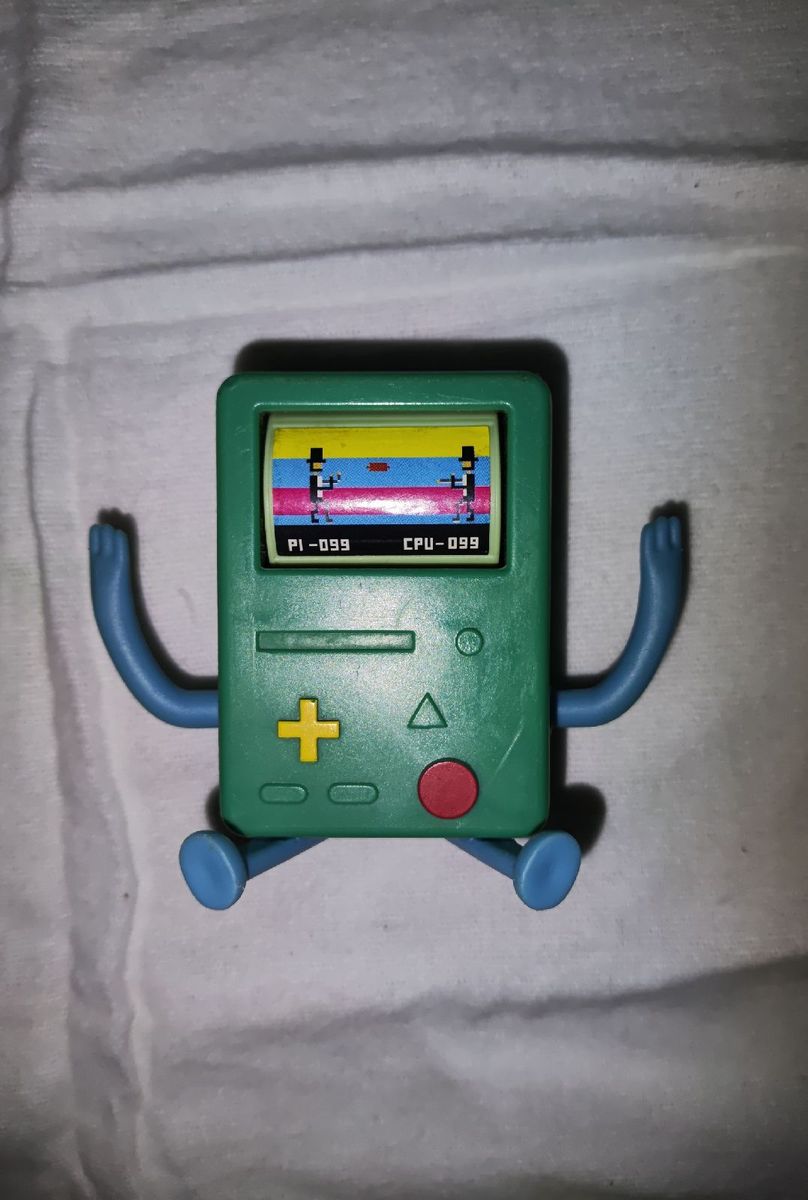 Boneco Articulado do Personagem Bmo - Burguer King | Brinquedo Usado ...