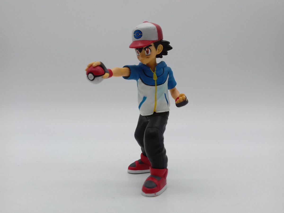 Boneco Ash Ketchum Pokémon Action Figure Semi-novo 13 Cm | Brinquedo ...