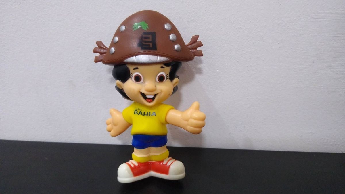 Boneco Baianinho Casas Bahia Original | Produto Vintage e Retro Usado ...