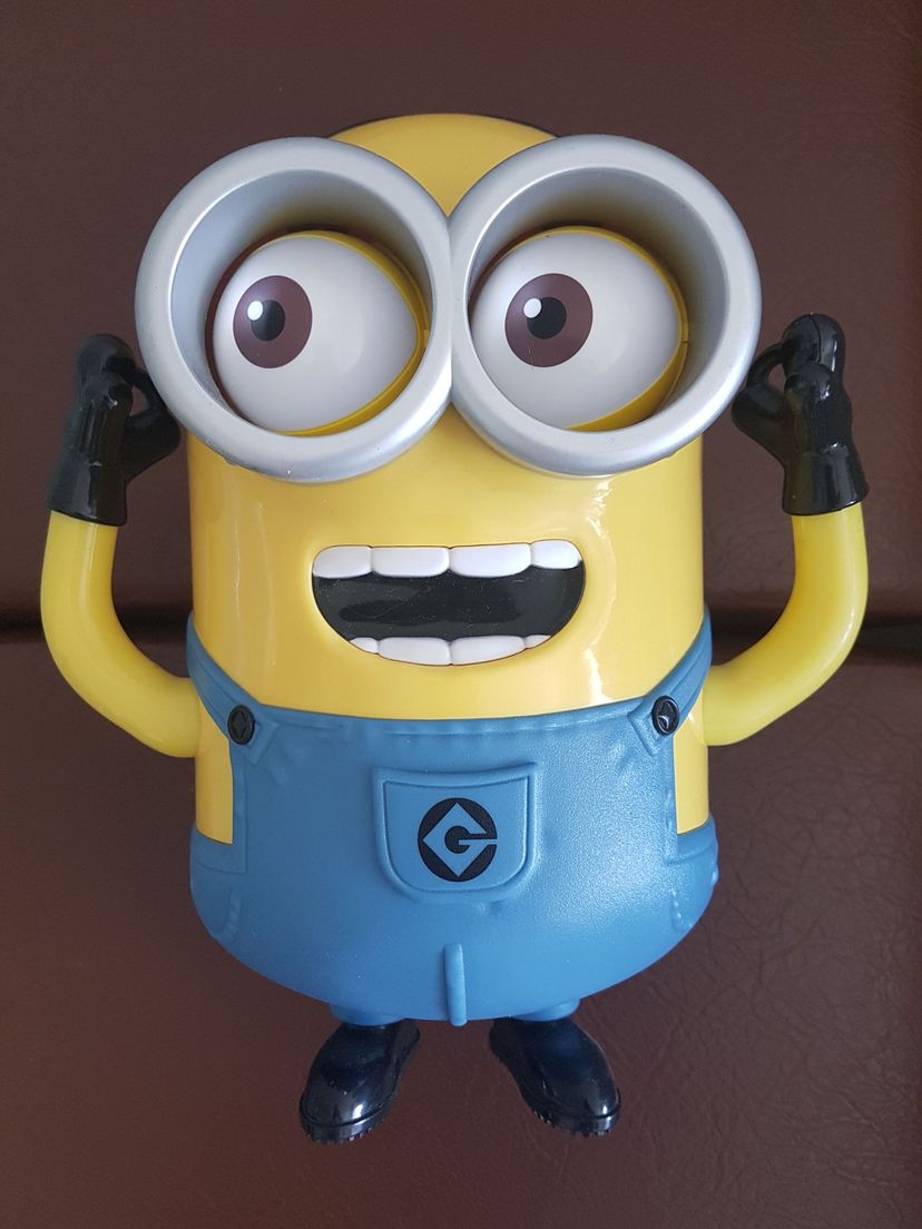 Boneco / Balde de Pipoca Minion Meu Malvado Favorito - Original ...