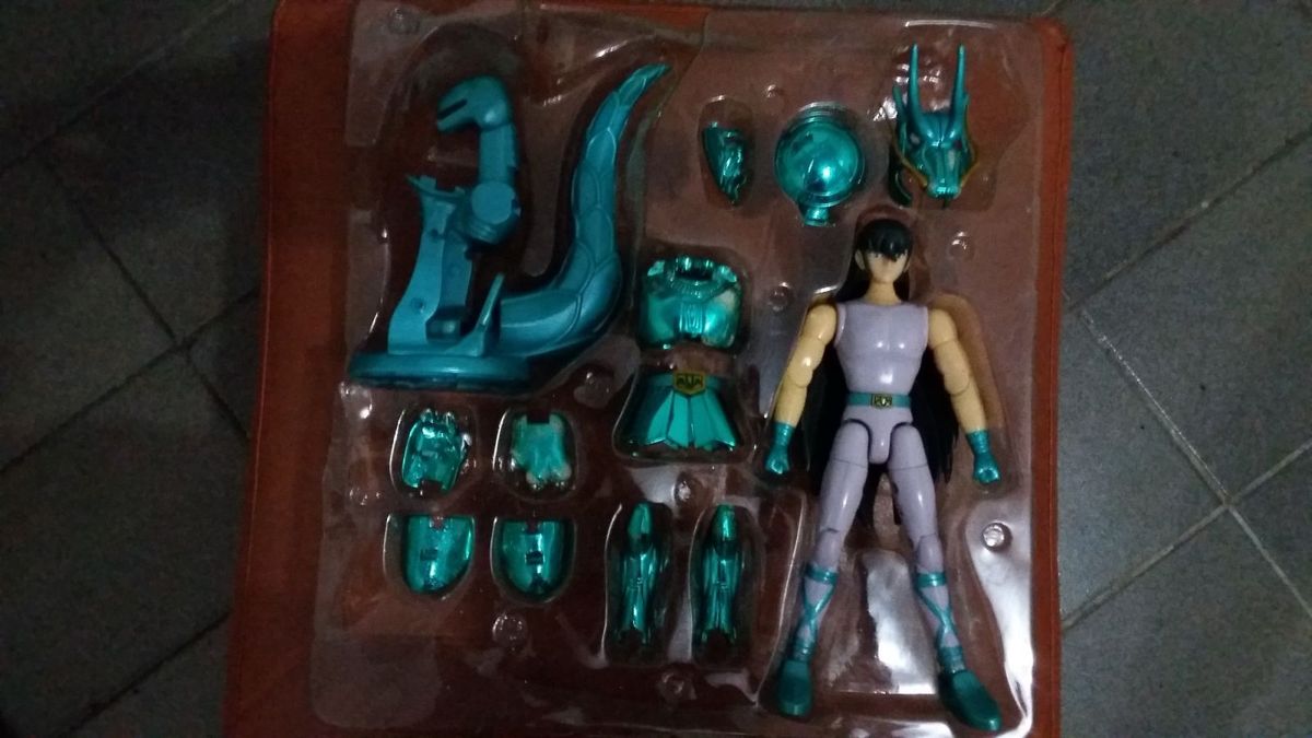 Boneco Bandai Saint Seiya (os Cavaleiros do Zodíaco) Deluxe - Shiryu de ...