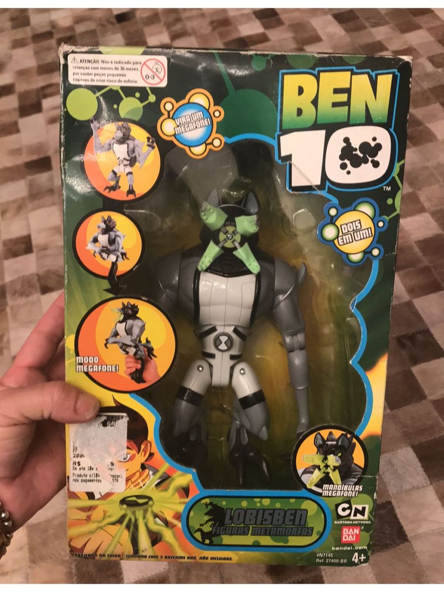 Boneco Ben 10 Lobisben Figuras Metamorfas 29138358 | enjoei