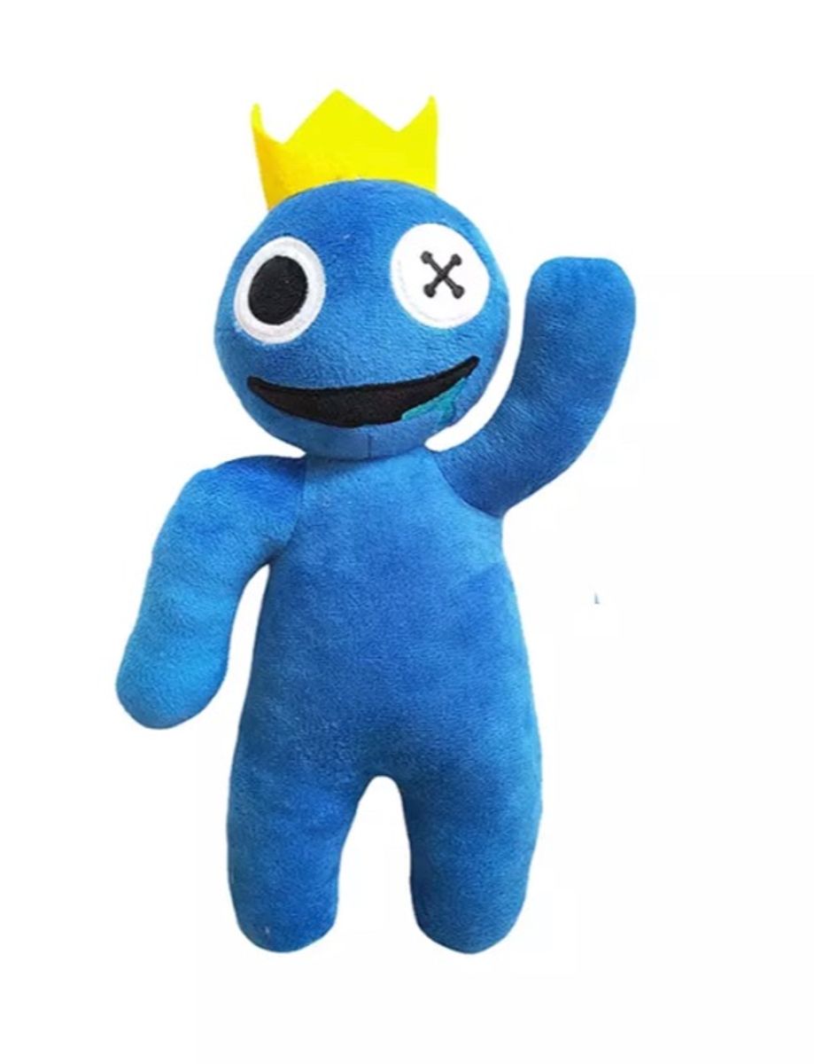 Boneco Blue Babão Rainbow Friends Jogo Roblox Azul Pelúcia | Pelúcia ...