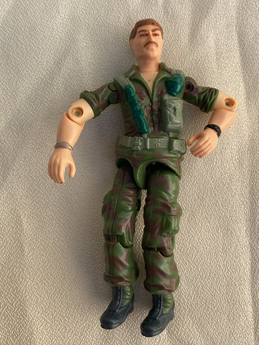 Boneco Comandos em Ação Gi Joe Infantaria Pesada 1985 | Brinquedo ...