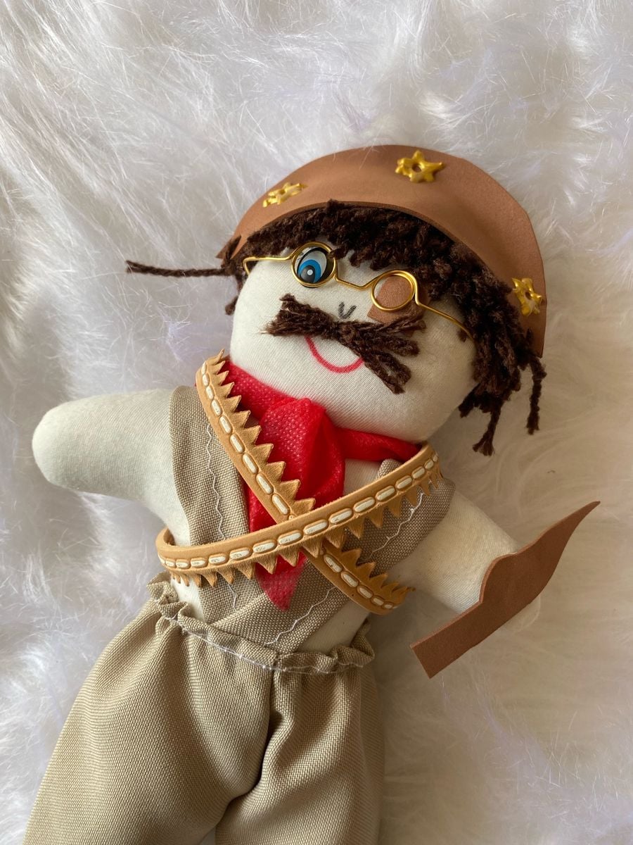 Boneco de Artesanato - Lampião | Brinquedo Luli Artesanato Nunca Usado ...