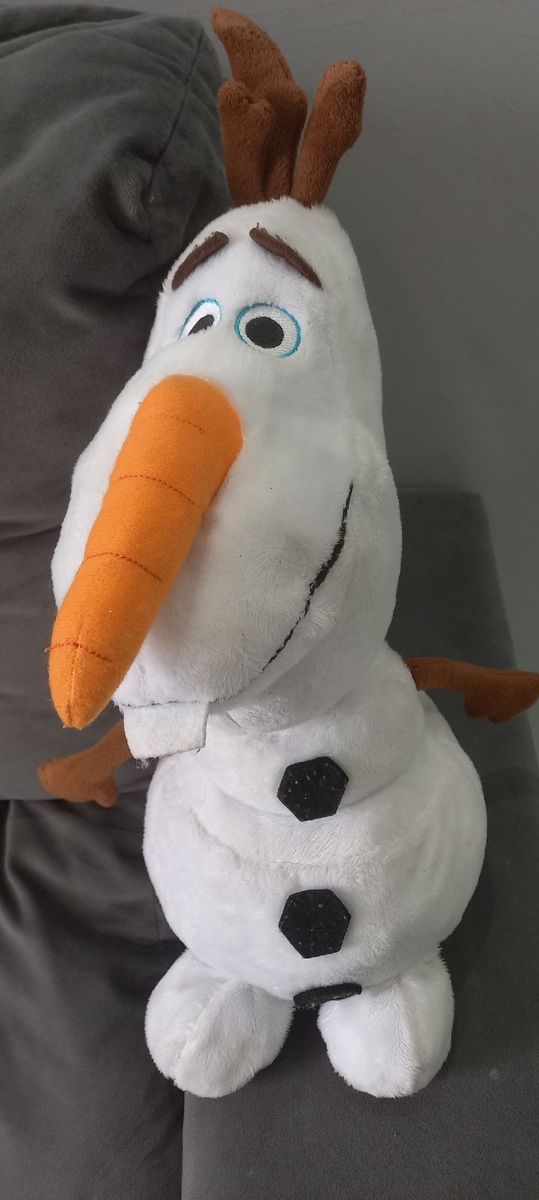Boneco de Pelúcia Olafe da Frozen Original | Pelúcia Disney Usado ...