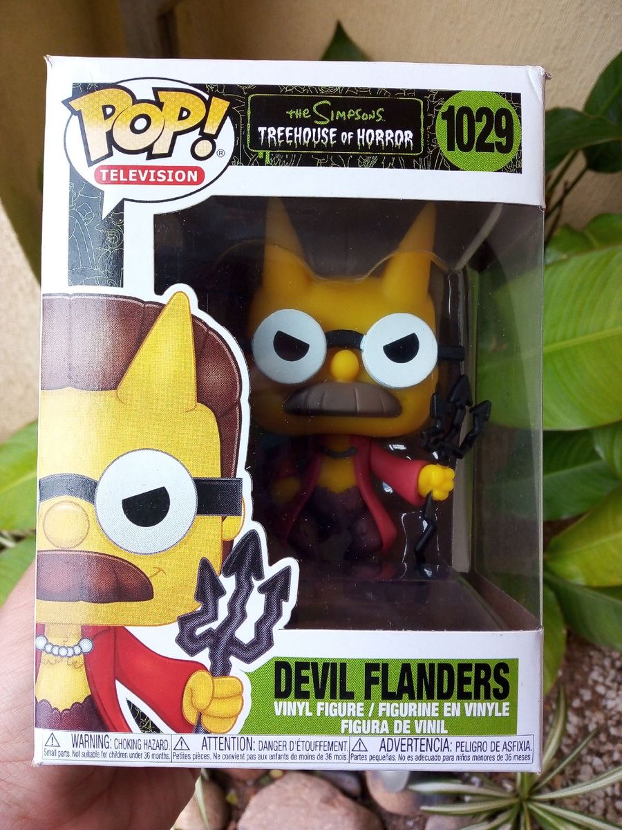 Boneco Devil Flanders Funko Pop Original The Simpsons | Brinquedo Funko ...