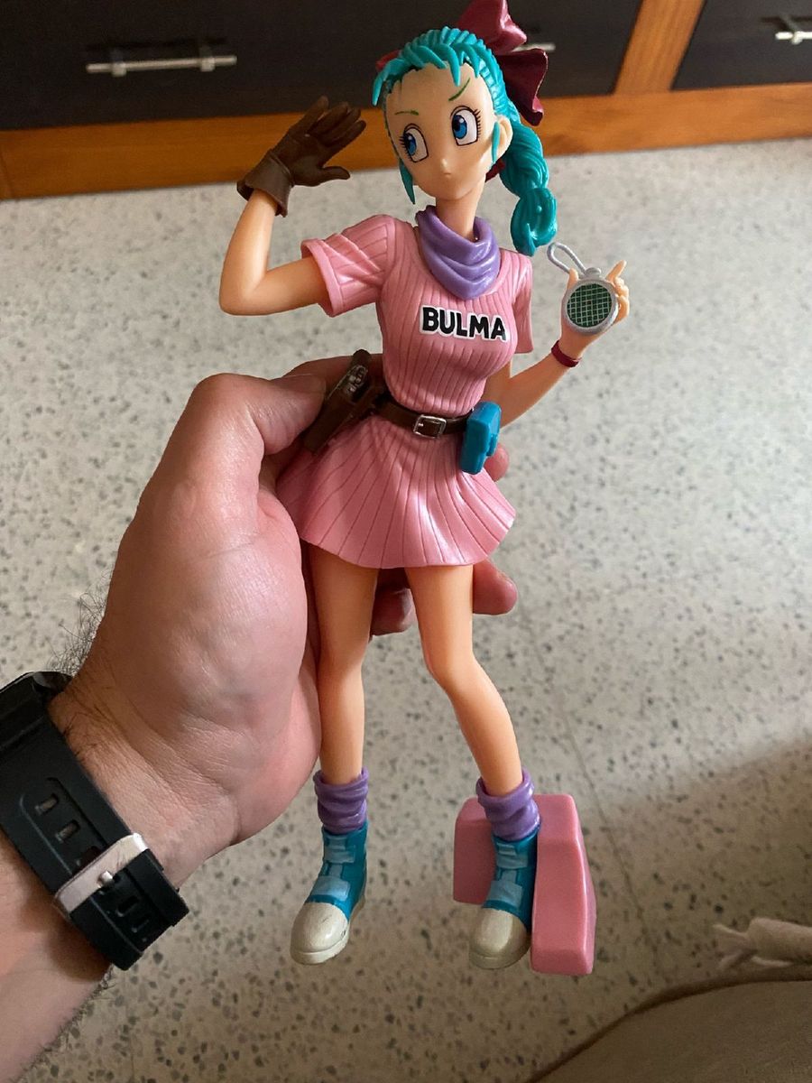 Boneca Bulma Dragon Ball Z Amiga do Boneco Goku Vegeta Freeza Jiren ...