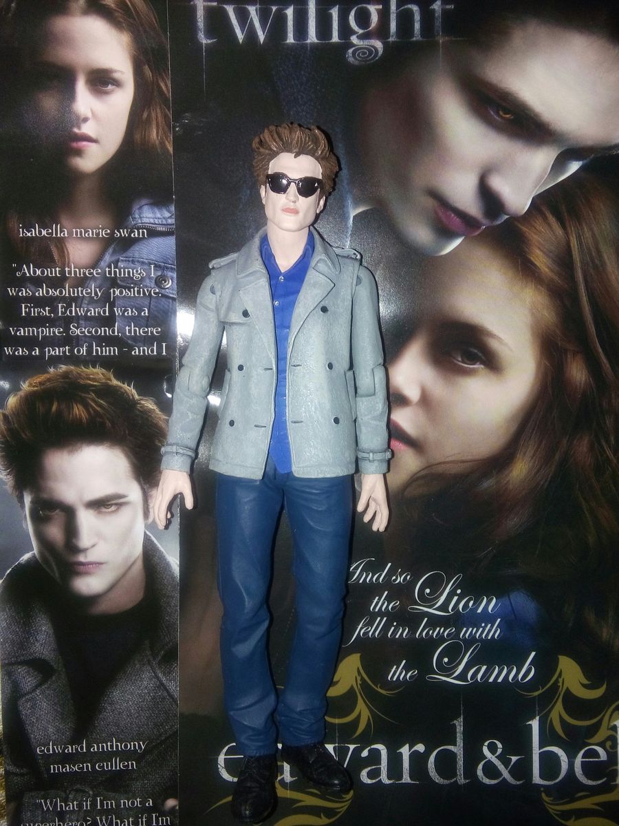 Boneco Edward Cullen (action Figure Neca) | Filme e Série Neca Nunca ...