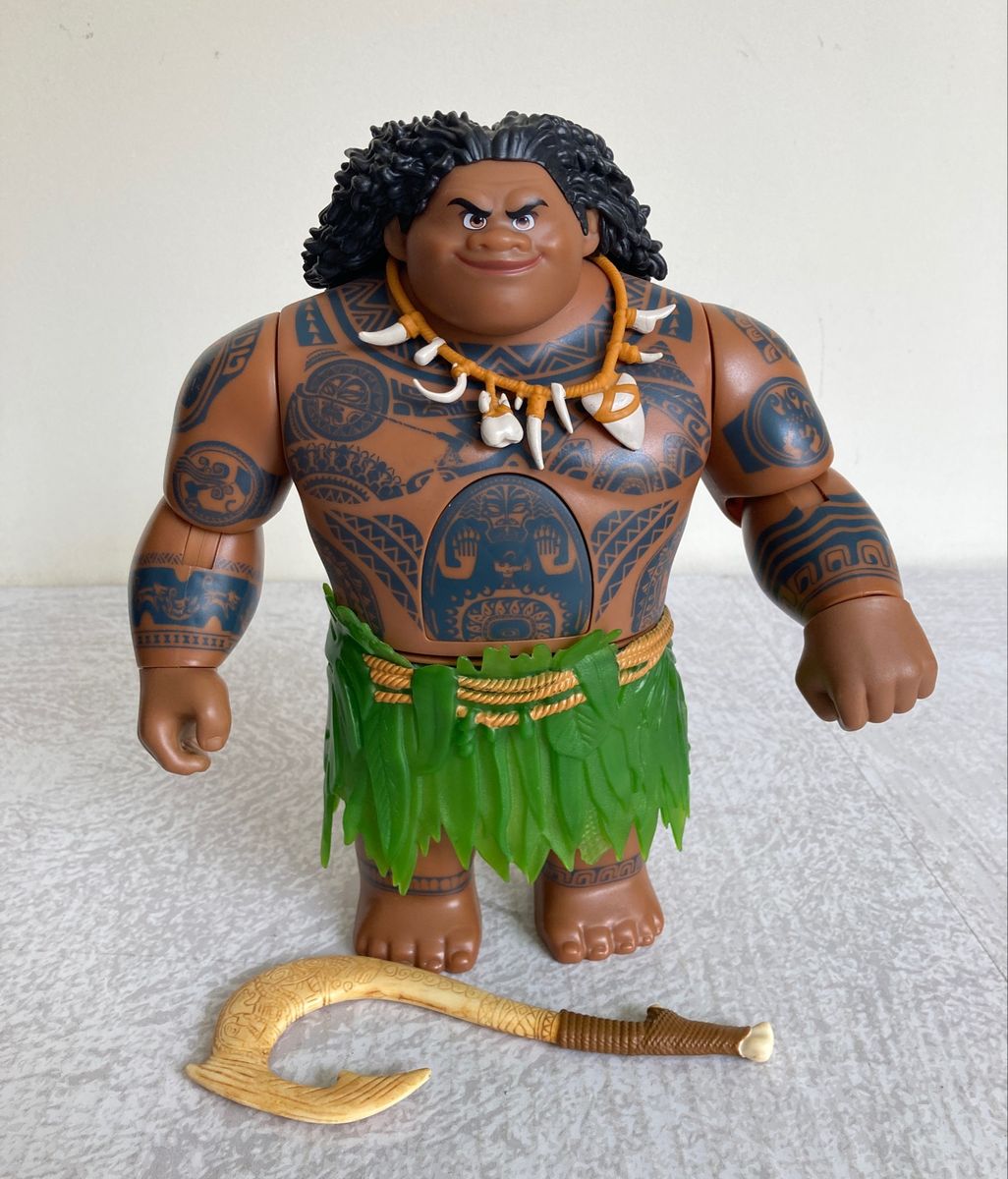 Boneco Eletrônico Maui Moana Disney | Brinquedo para Bebês Disney Usado ...