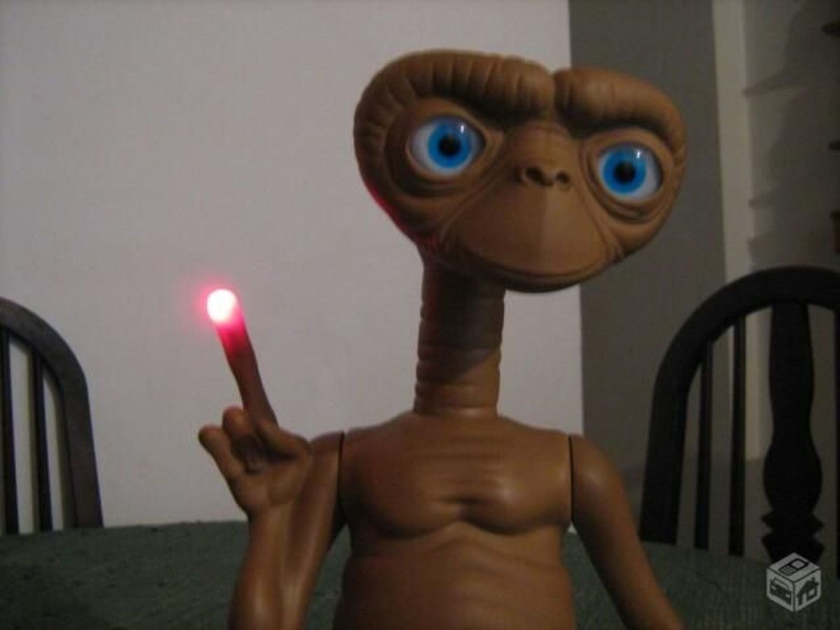 Boneco Et de 32cm Que Acende O Dedo! Grow | Brinquedo Grow Usado 835125 ...