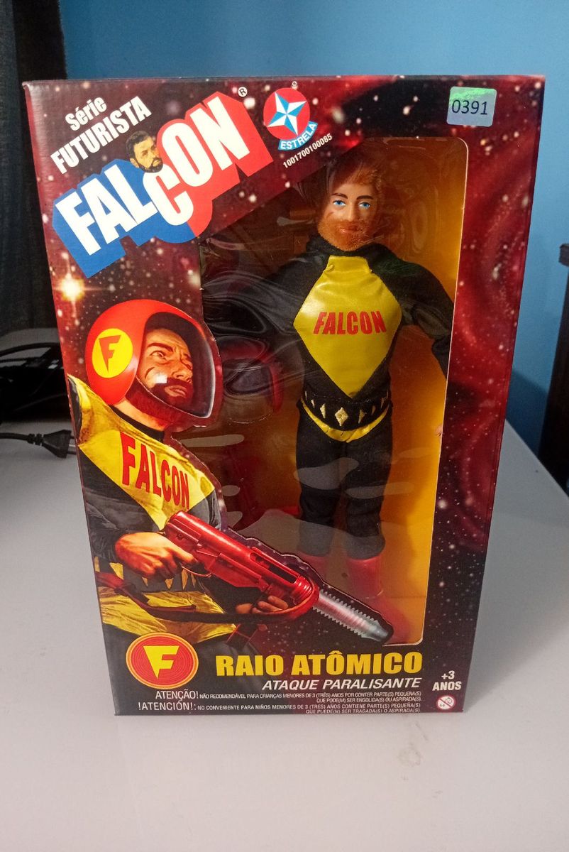 Boneco Falcon Raio Atômico Ataque Paralizante | Brinquedo Estrela Usado ...