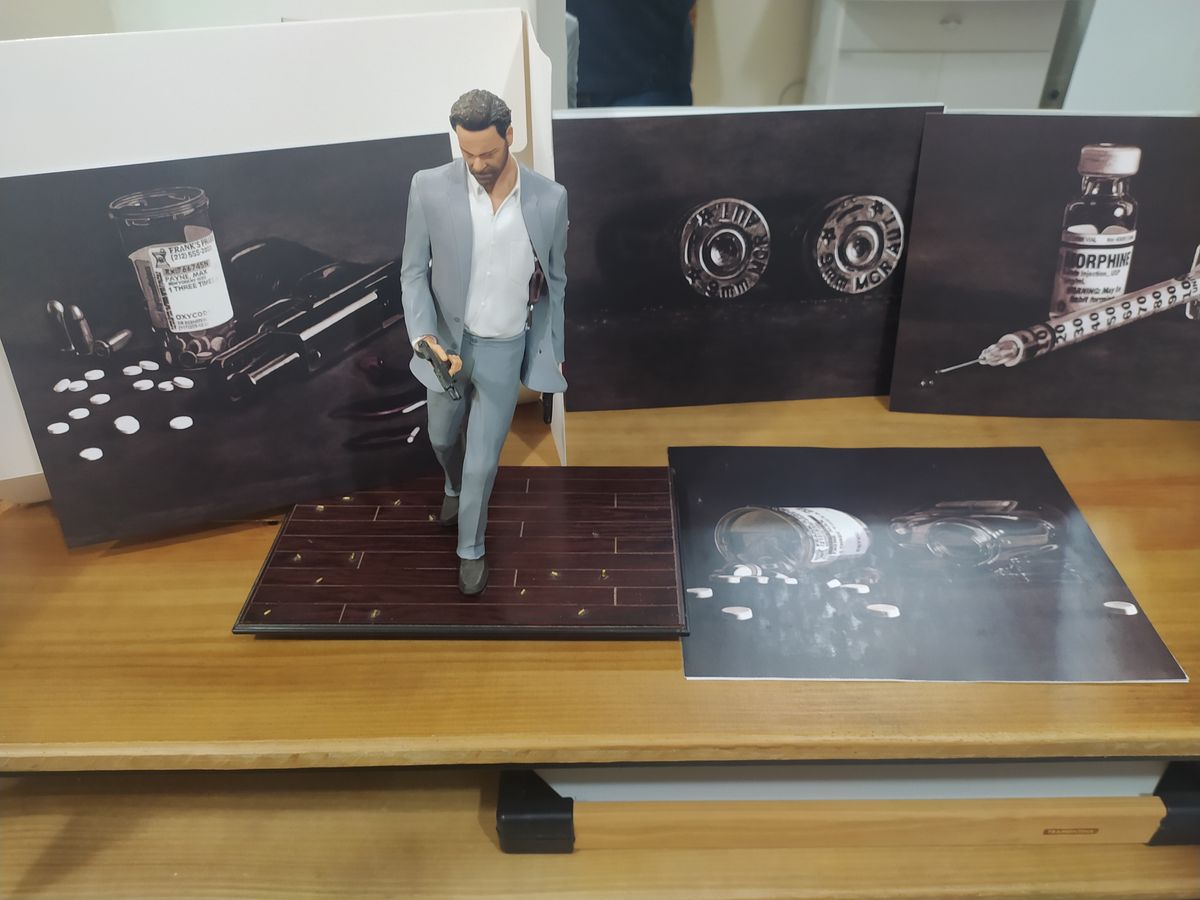 Boneco Figura de Ação Max Payne 3 Edição Colecionador | Item de ...