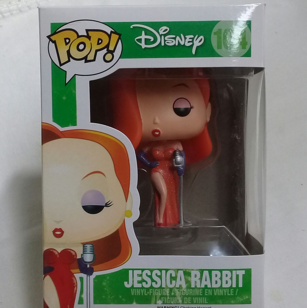 Boneco Funko Pop! Jessica Rabbit 104 | Cacareco Funko Nunca Usado ...