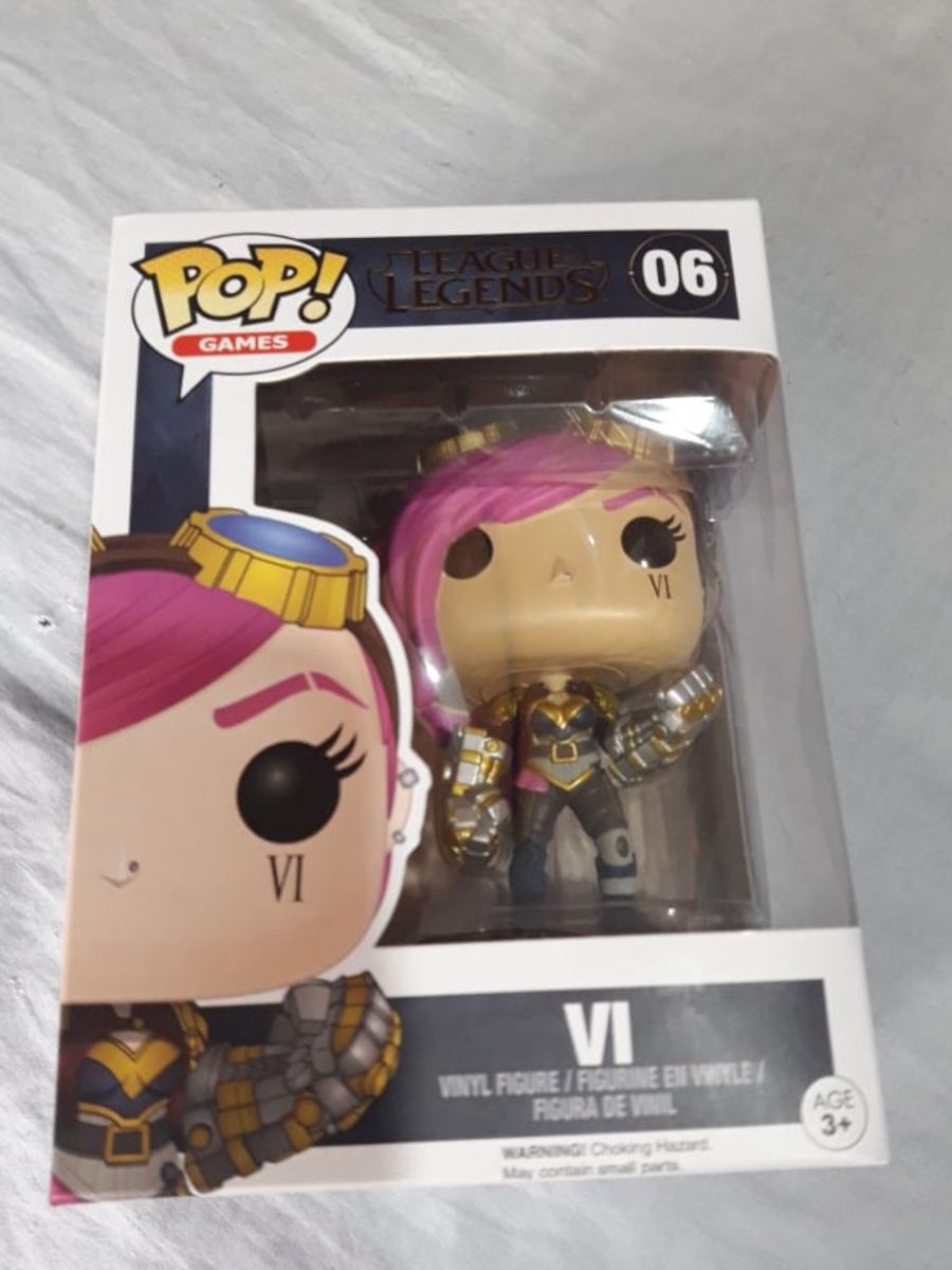 Boneco Funko Pop Vi League Of Legends | Jogo de Computador Funko Nunca ...