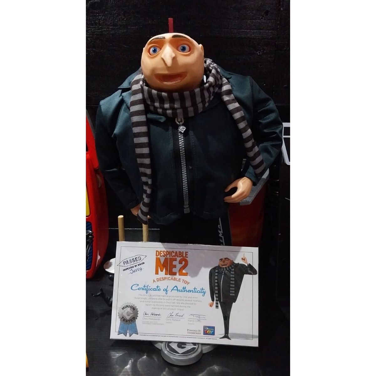 Boneco Gru Original | Brinquedo Thinkway Toys Nunca Usado 86778437 | enjoei