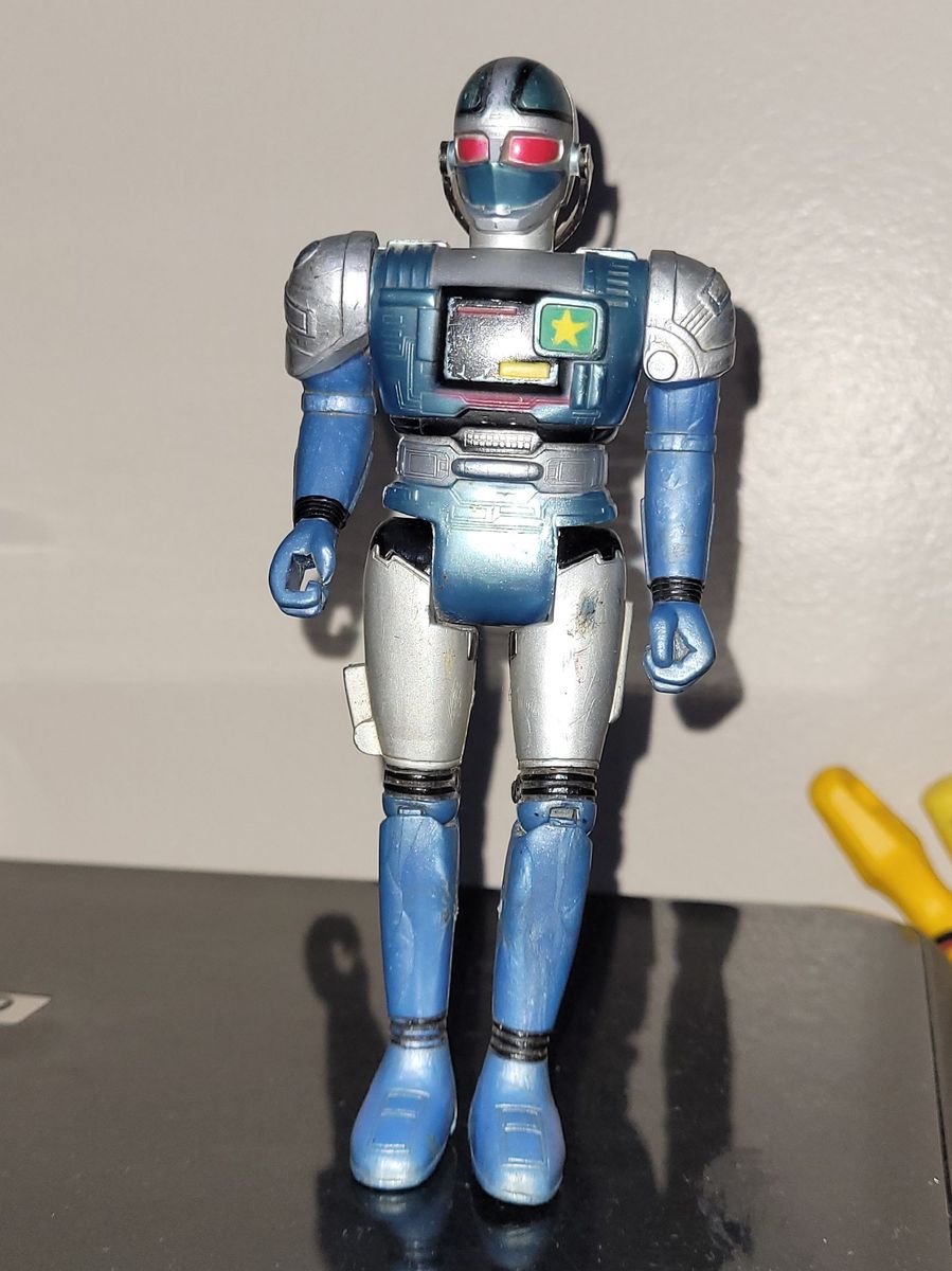 Boneco Jiban Anos 80 Deluxe Toei Glasslite | Brinquedo Glasslite Usado ...