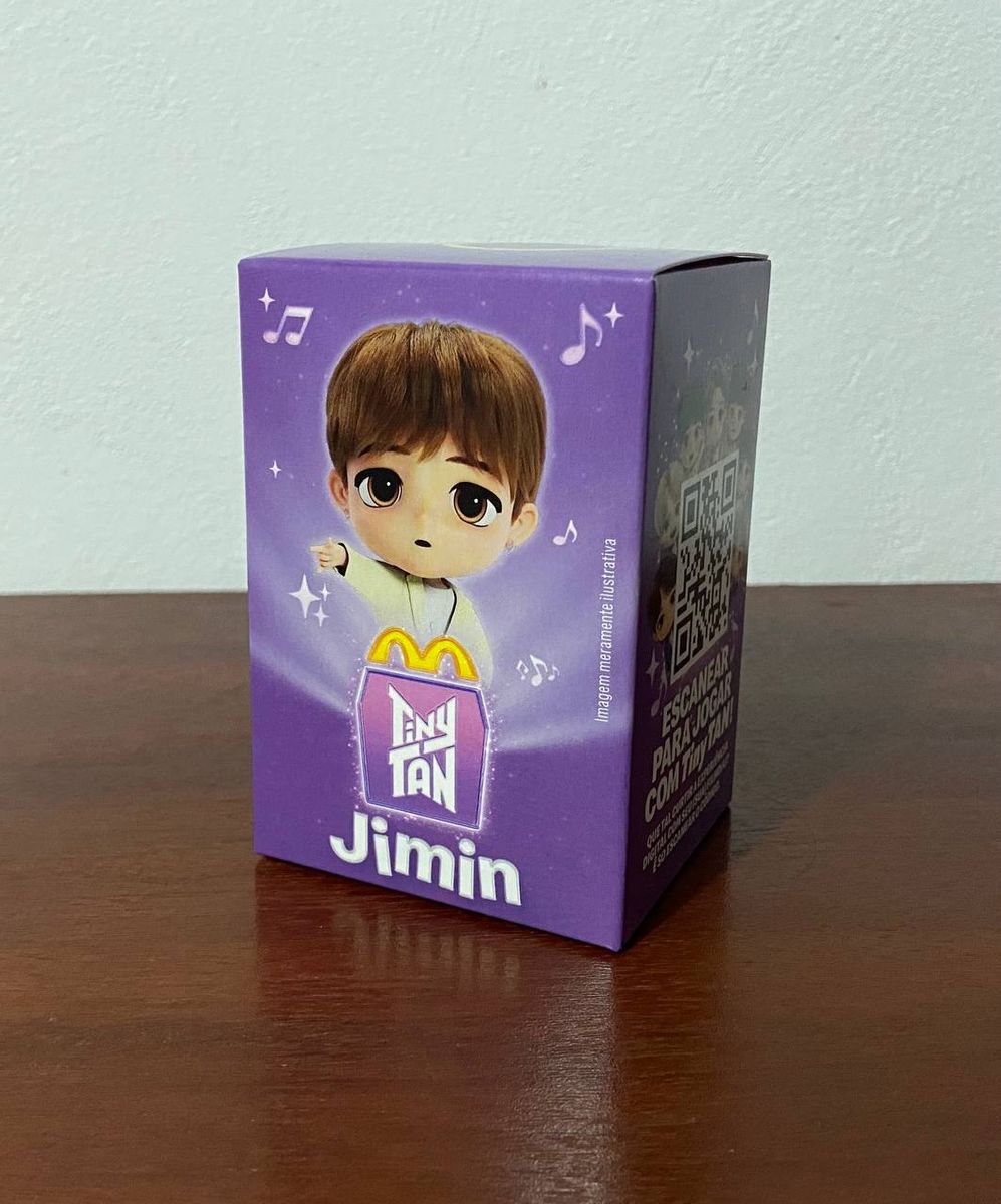 Boneco Jimin (nostalgia) - Coleção Tinytan Bts - Mc Donalds 2025 ...