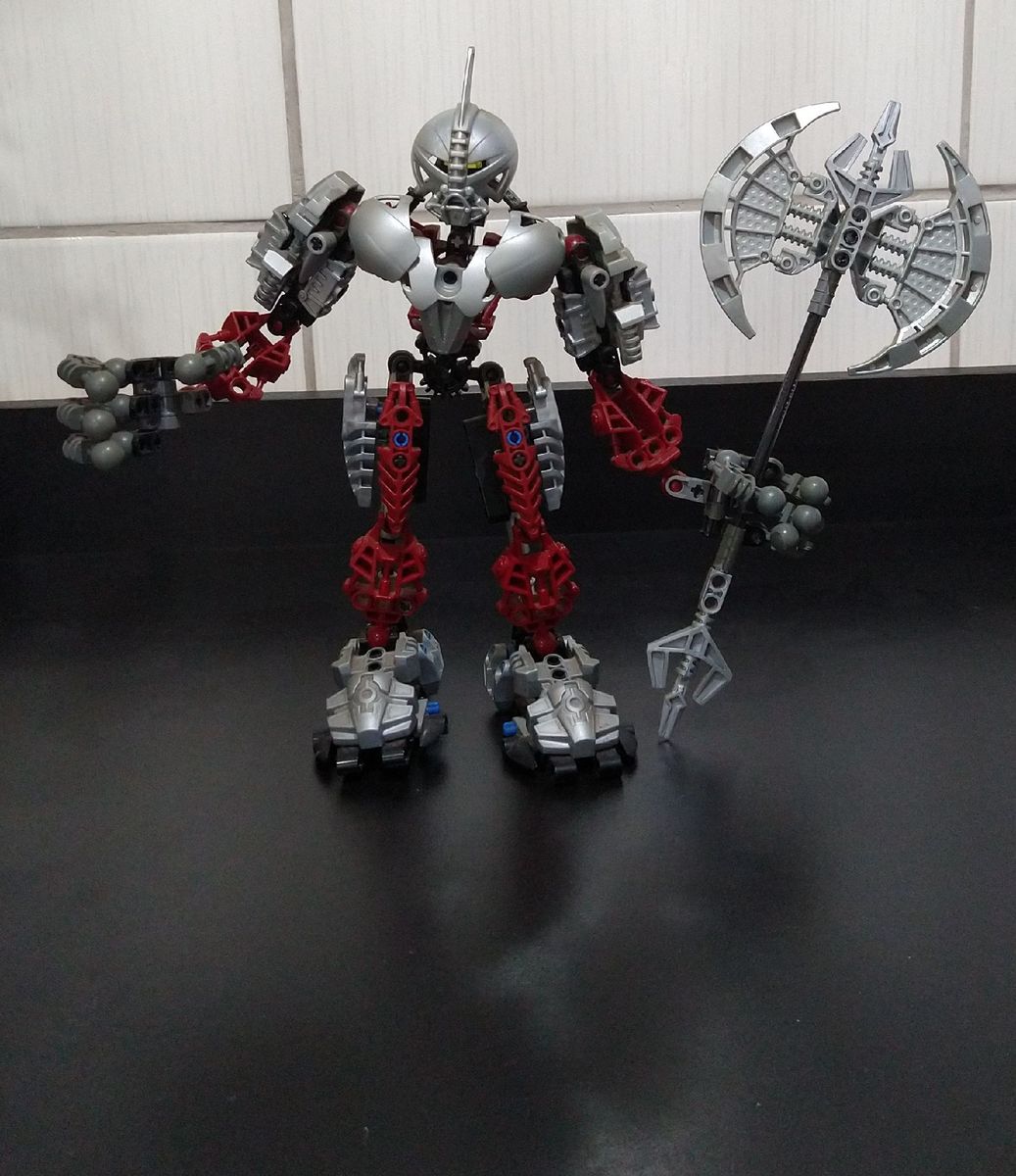 Boneco Lego Bionicle Axonn | Brinquedo Lego Usado 66444140 | enjoei